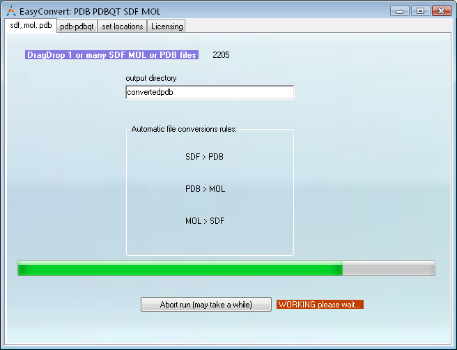 Converting between molecule formats - how to work with pdb, sdf, smiles, pdbqt